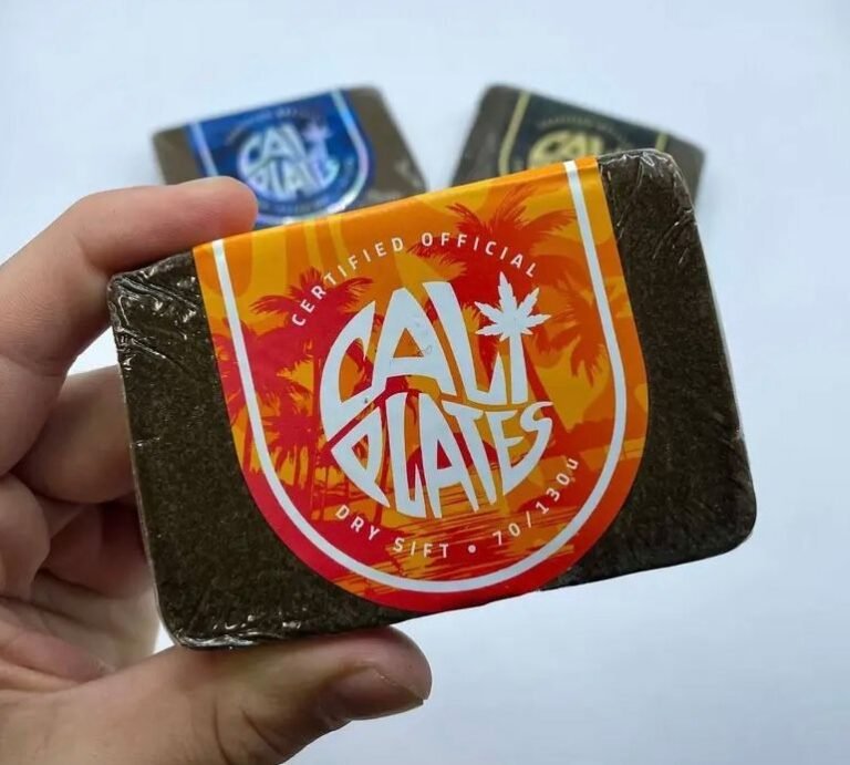 Cali Plates Hash | European-Crafted Premium Dry Sift | California